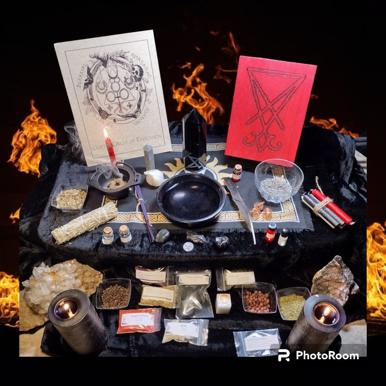 LUCIFER Altar. EVERYTHING You Need!!! - Etsy