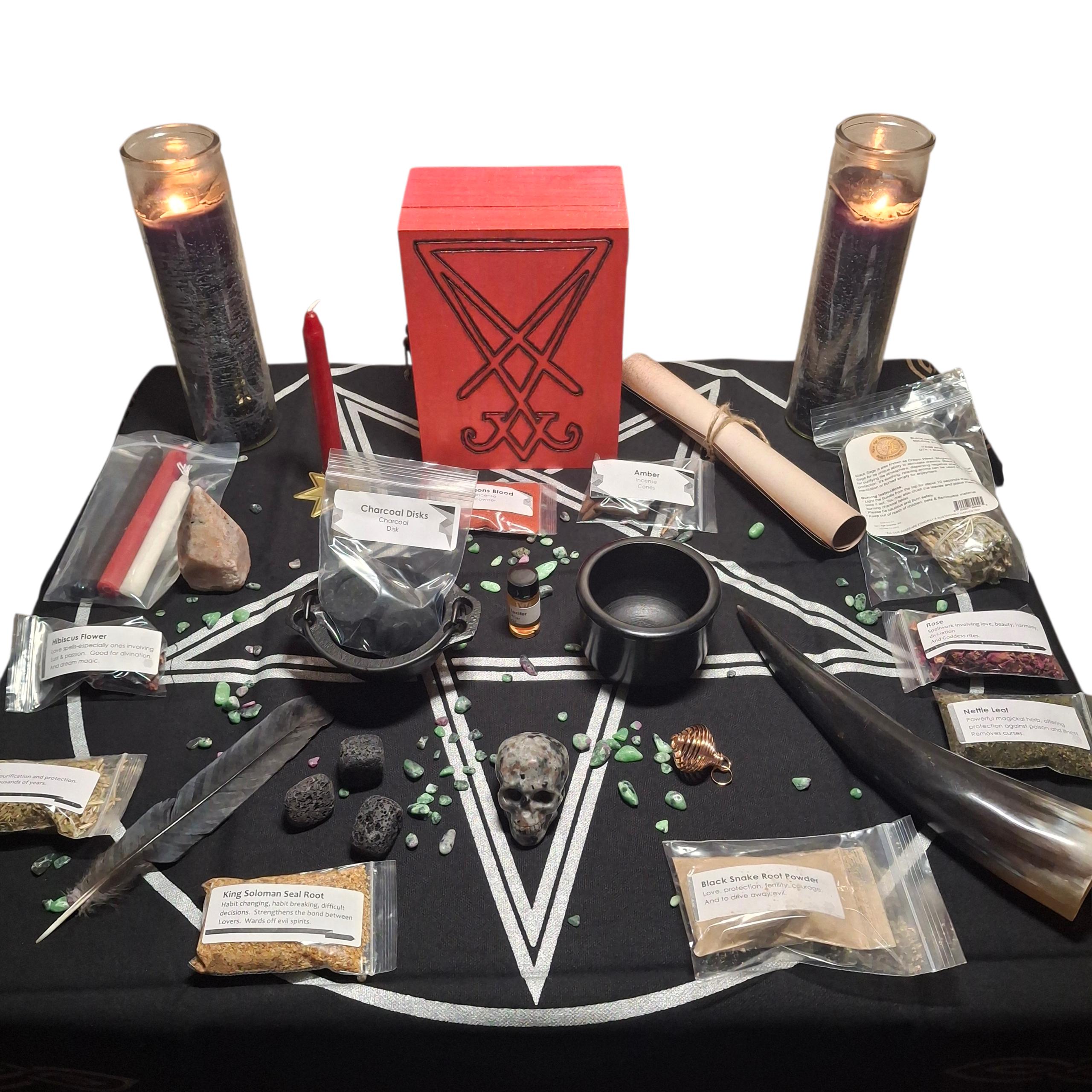 LUCIFER Altar. EVERYTHING You Need!!! - Etsy