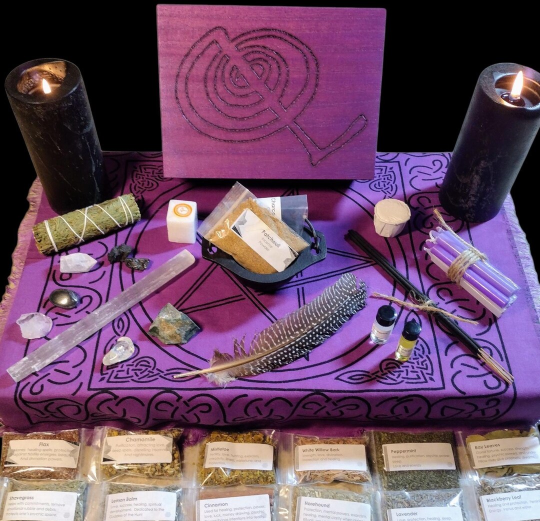 HEALER WITCH ALTAR Kit - Etsy
