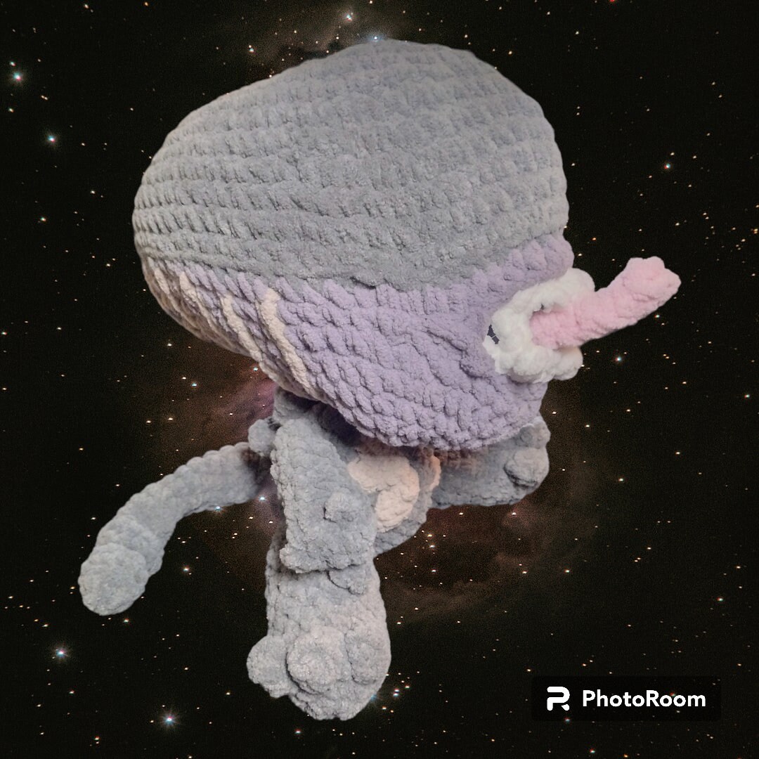 Alien Crochet Plushie Doll Xenomorph, Horror Plush, Horror Gift - Etsy