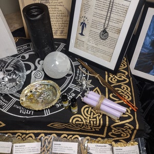 Selene Altar Kit, Selene Altar Set, Selene Altar Box, Ways to Work With ...