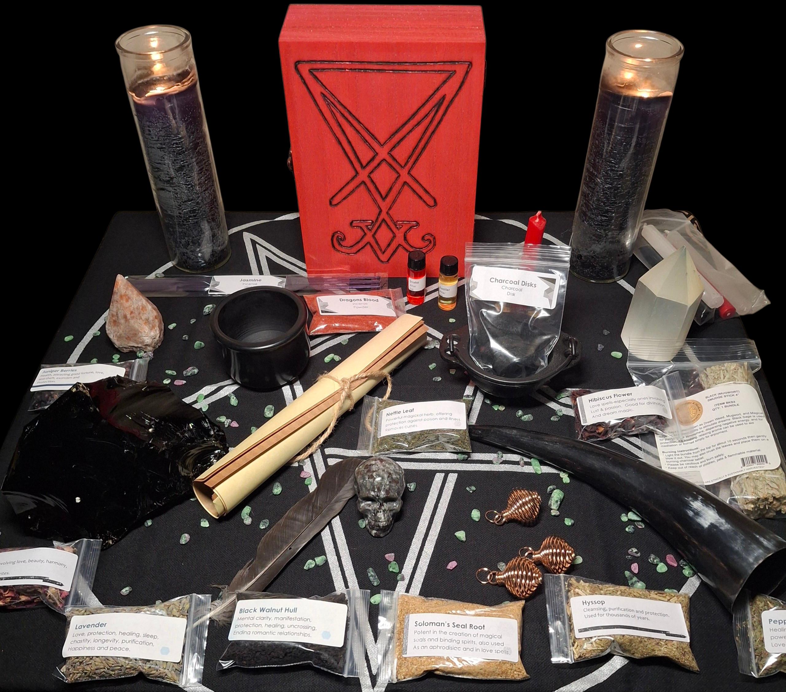 LUCIFER Altar. EVERYTHING You Need!!! - Etsy