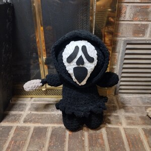 Scream Ghostface Inspired Plushie Doll - Large, Horror Plush, Horror ...