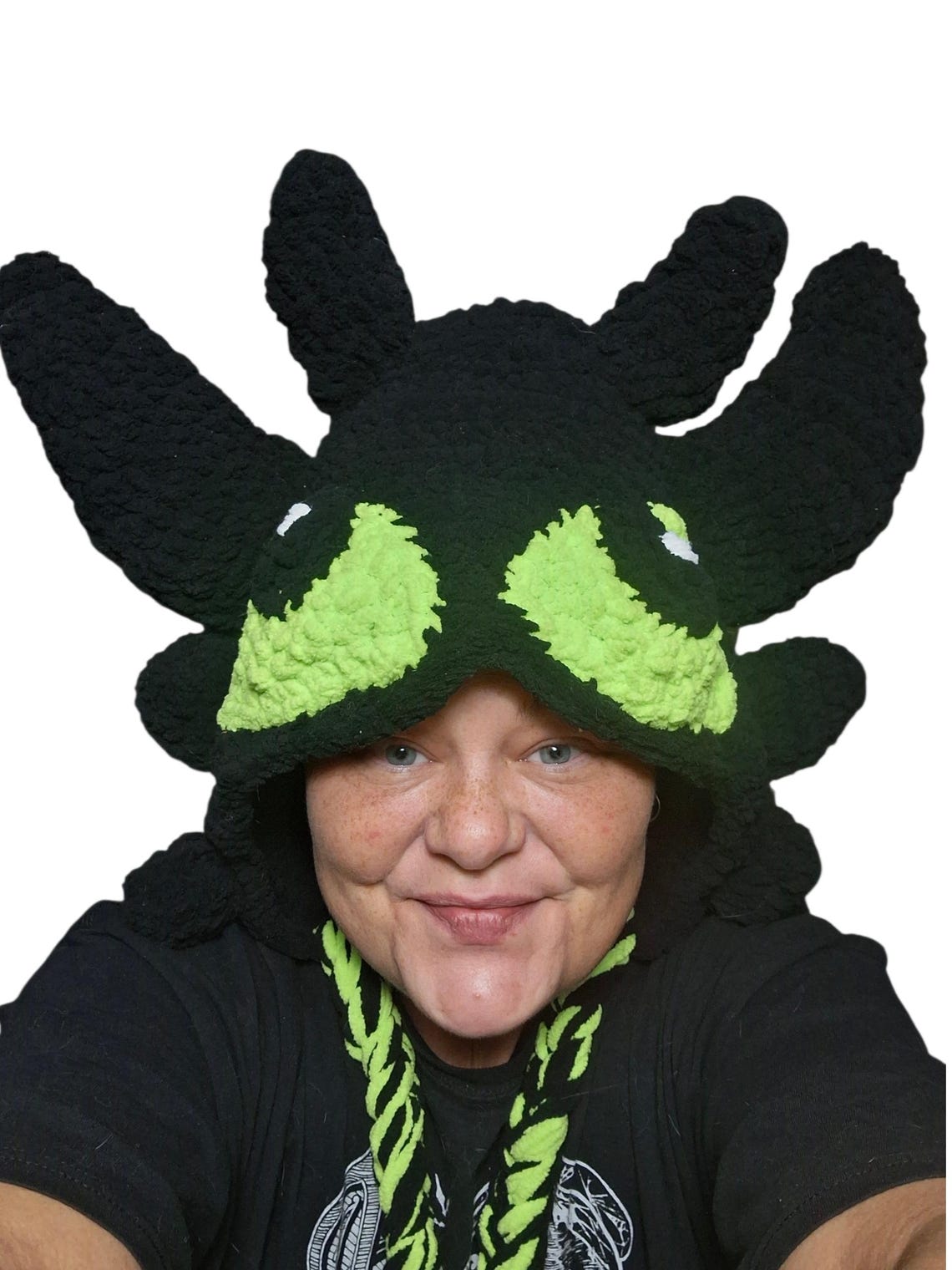 Toothless Inspired Crochet Hat - Etsy