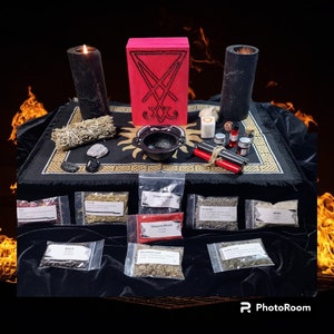 LUCIFER Altar. EVERYTHING You Need!!! - Etsy