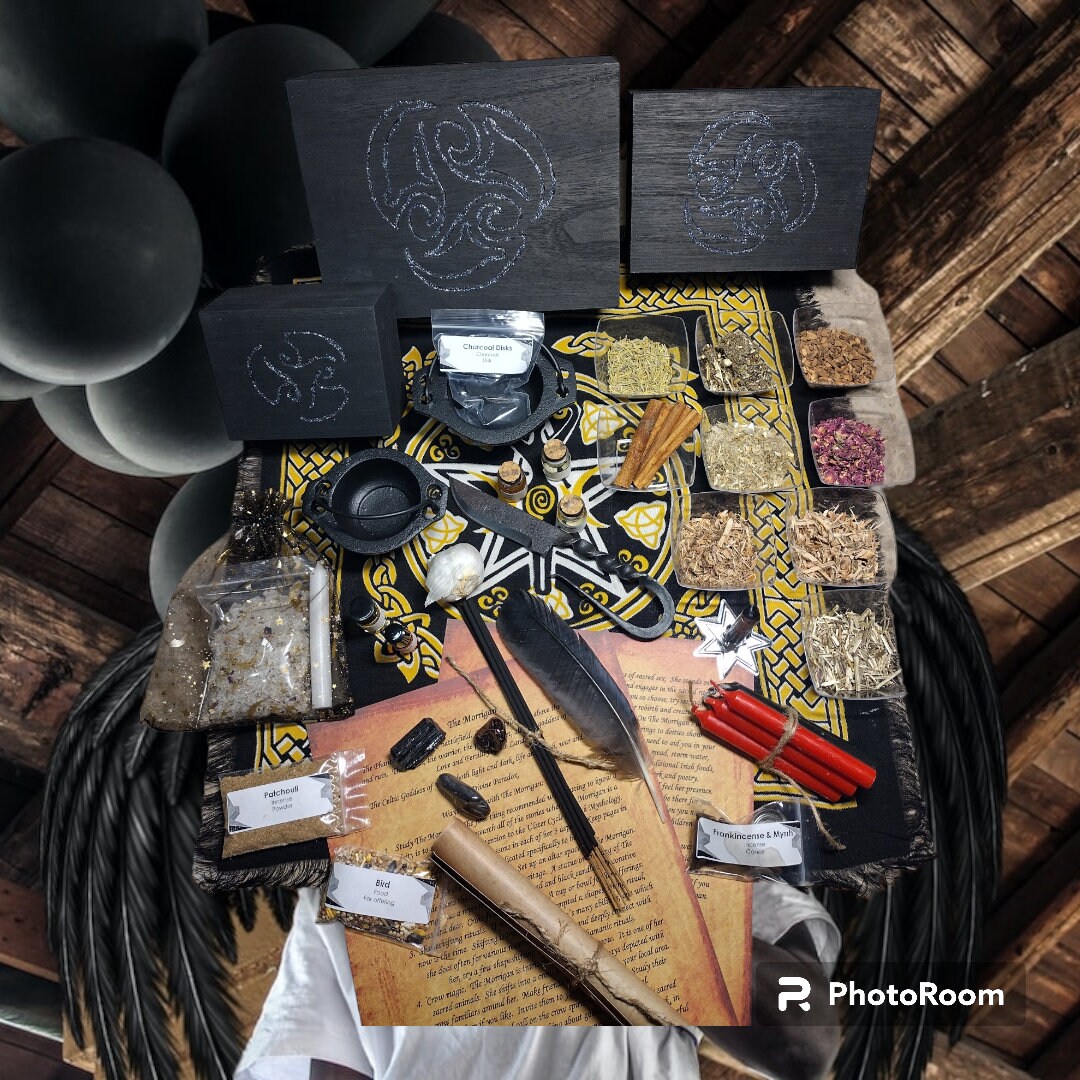 Morrigan Altar Kit, the Morrigan Altar Set, the Morrigan Altar Box ...