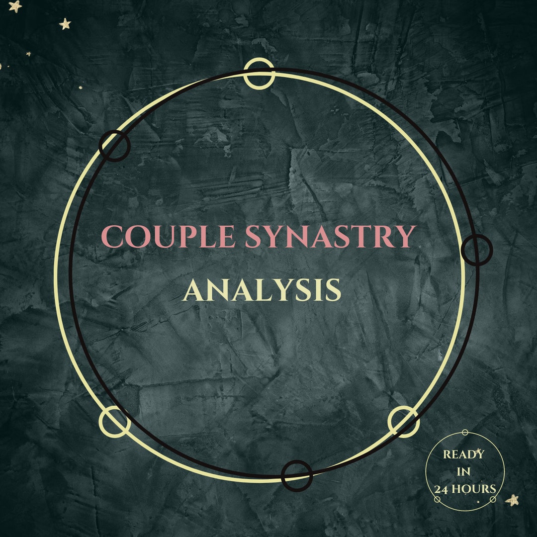 Couple Astrology Report and Natal Chart Reading and - Etsy