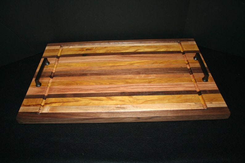 Handcrafted Hardwood Edge Grain Cutting Board - Etsy