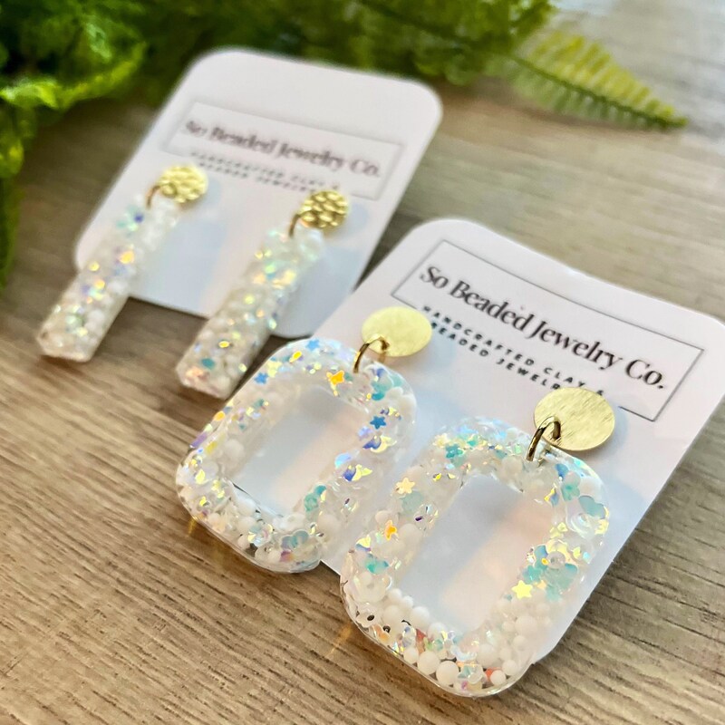 Acrylic Jewelry - Etsy