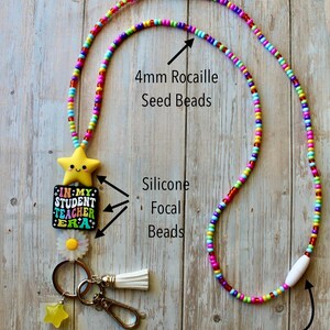 Student Teacher Gift, Student Teacher Lanyard, Colorful Lanyard ...