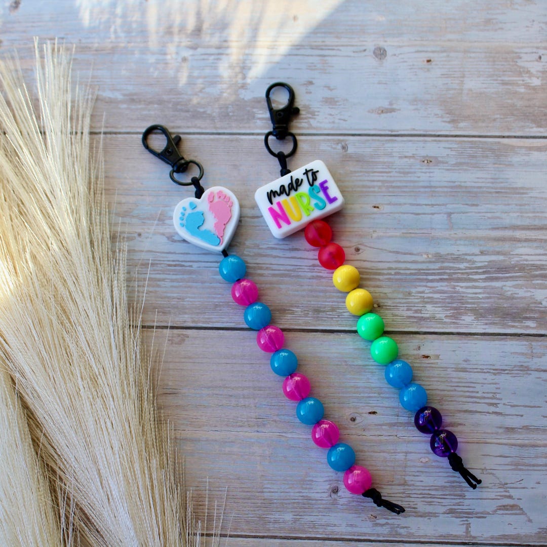 Cervical Dilation Beads, Gift for Labor Nurse, Obgyn Badge Buddy ...