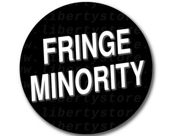 Fringe Minority Sticker - Etsy