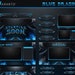 Animated Blue Dragon Overlay Twitch Package | Instant Download / Ready ...
