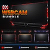 Animated Twitch Webcam Facecam Border Instant Download - Etsy