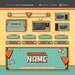 Animated 90s Retro Overlay Twitch Package Instant Download / Ready to ...