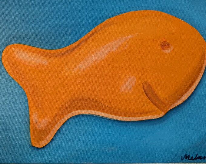 Goldfish -print - Etsy