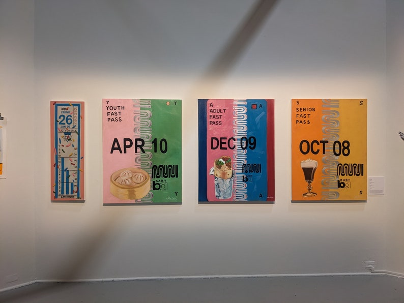 Muni Fast Pass: Burritooriginal Canvas - Etsy