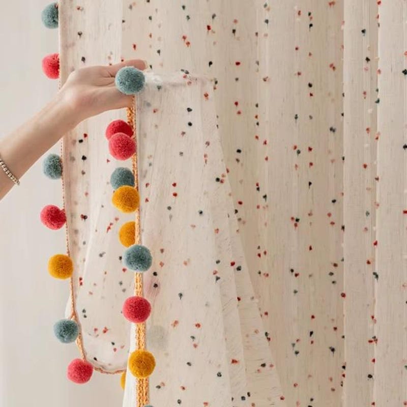 Small Rainbow Curtains - Etsy