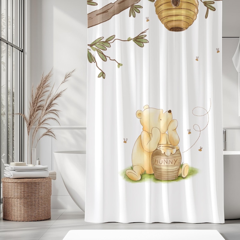 Winnie Kids Curtains - Etsy
