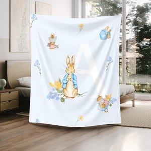 Peter Rabbit Foldable Round Play Mat for Kids Room Nursery Decor Rug ...