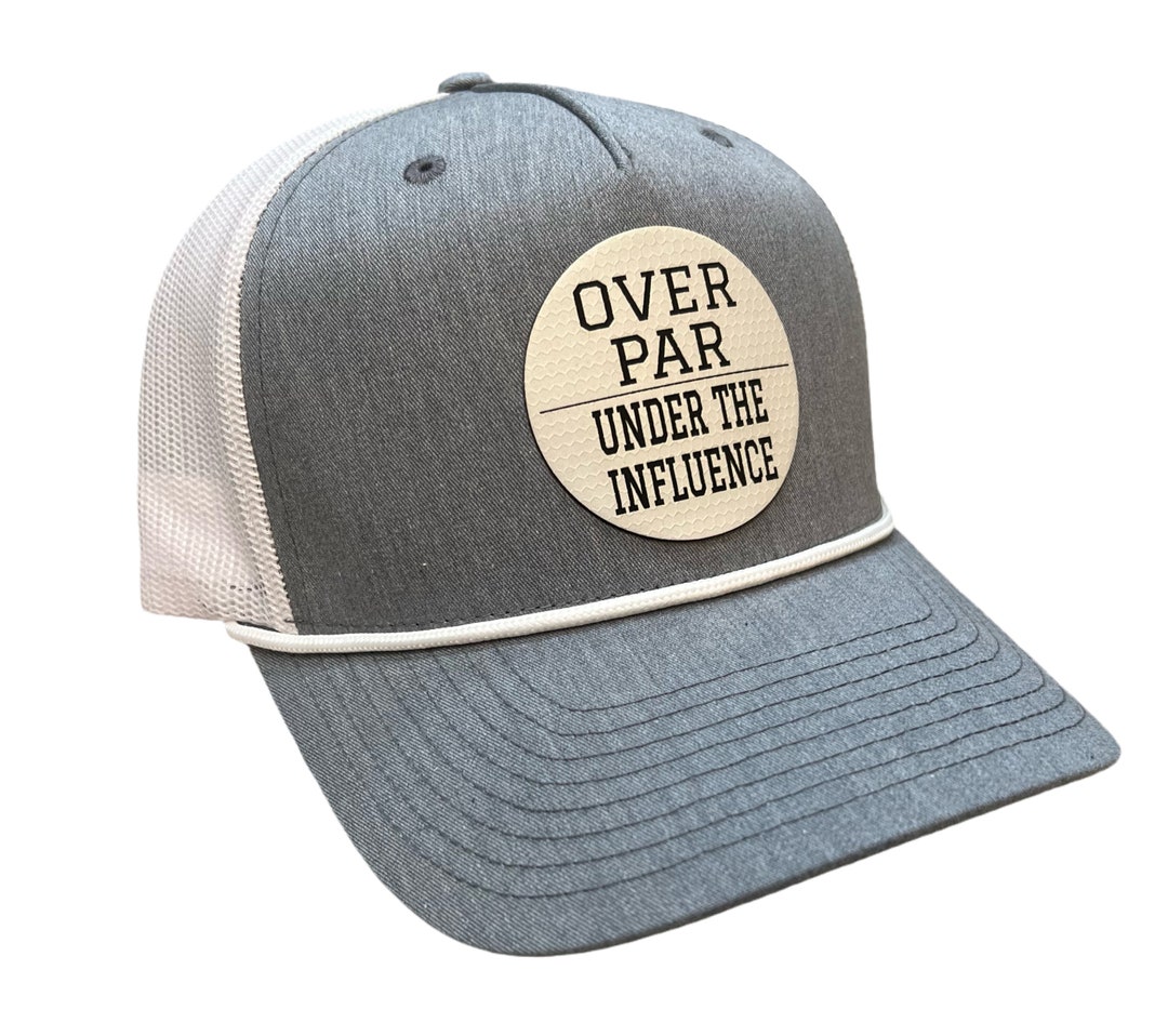 Over Par Golf Hat: Funny Retirement Gift, Richardson 112 Snapback - Etsy