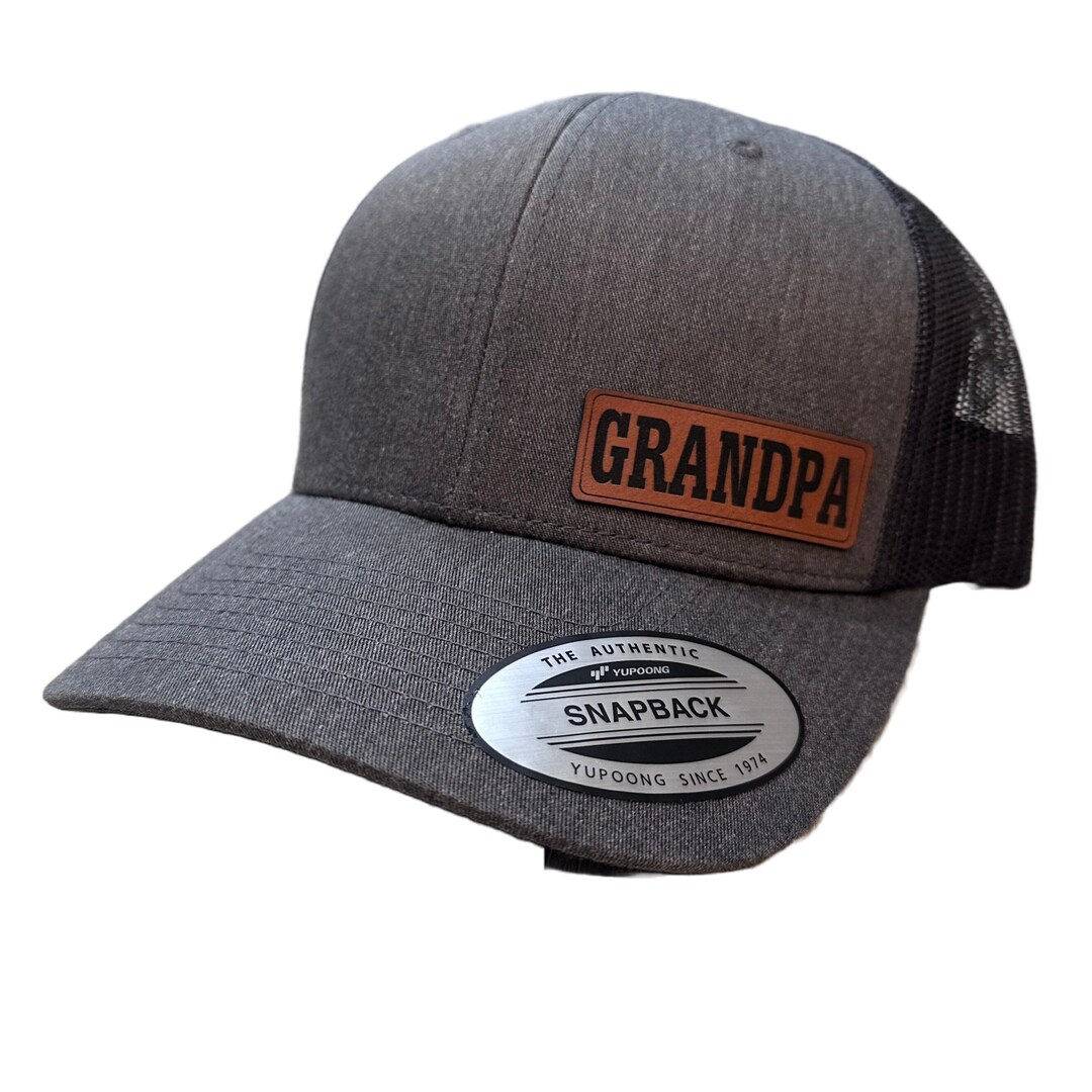 Grandpa Hat / Grandpa Patch Cap / Grandpa Birthday Gift / Grandpa Gift ...