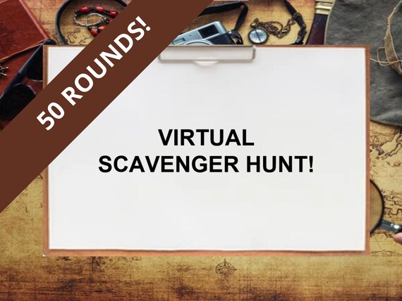 Virtual Scavenger Hunt | Etsy
