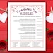 Valentine Riddles Game for Kids | Printable Valentine Party Game ...