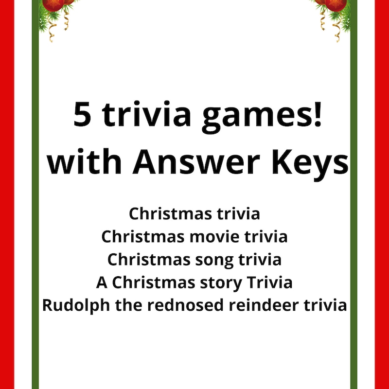 Trivia Night Decor - Etsy