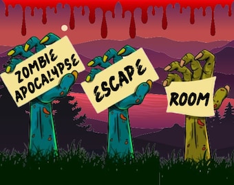 Alien Escape Room Printable Party Game - Escape Room Kit - Birthday ...