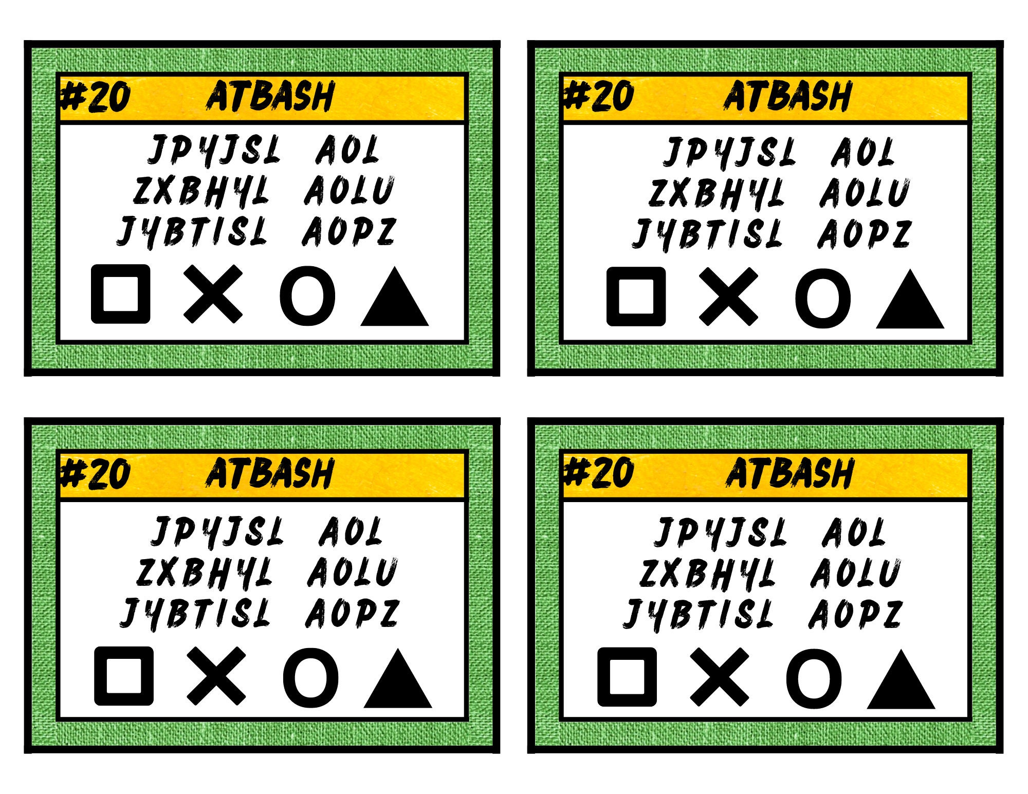 Battle Royale Escape Room for Teens/kids - Printable Party Game ...