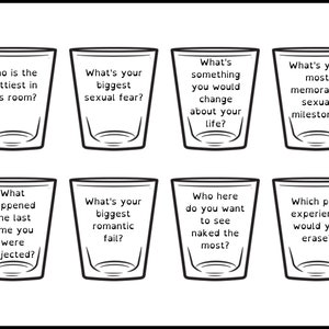 Truth or Shot Adult Drinking Game to Party - Etsy