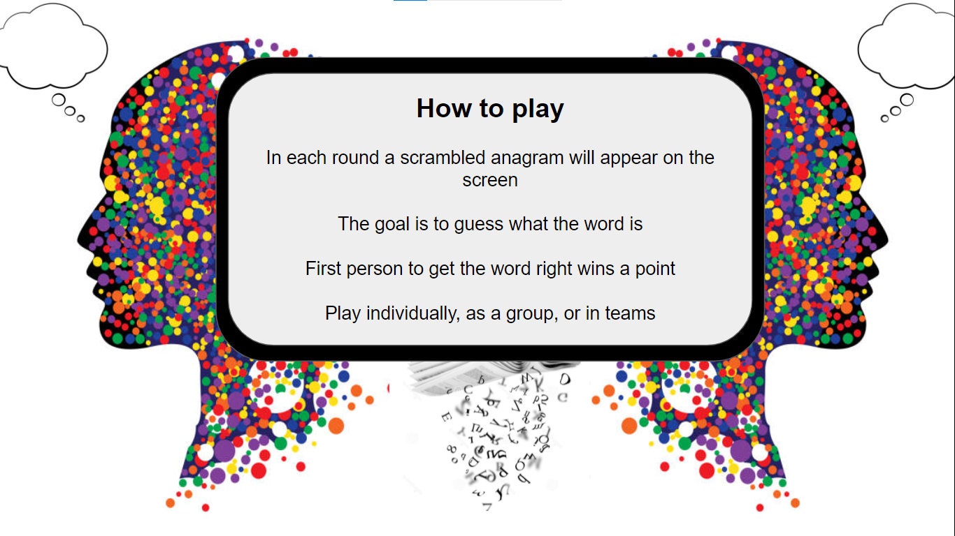 Kids Word Scramble Game - Powerpoint Game - Etsy