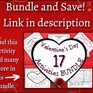 What I Love Writing Activity, Valentine's Day Printable, Journal Prompt ...