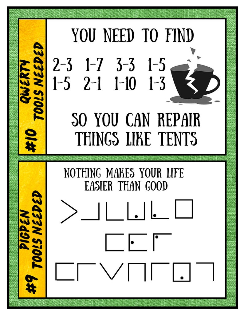 Escape Room for Kids Printable Party Game Escape Room Kit Birthday ...