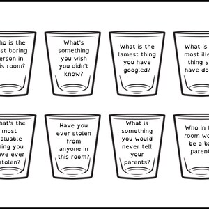 Truth or Shot Adult Drinking Game to Party - Etsy