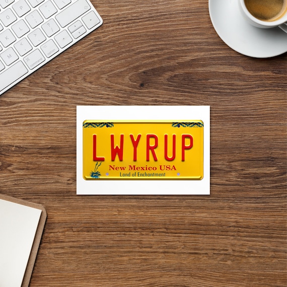 LWYRUP Better Call Saul Breaking Bad Postcard - Etsy