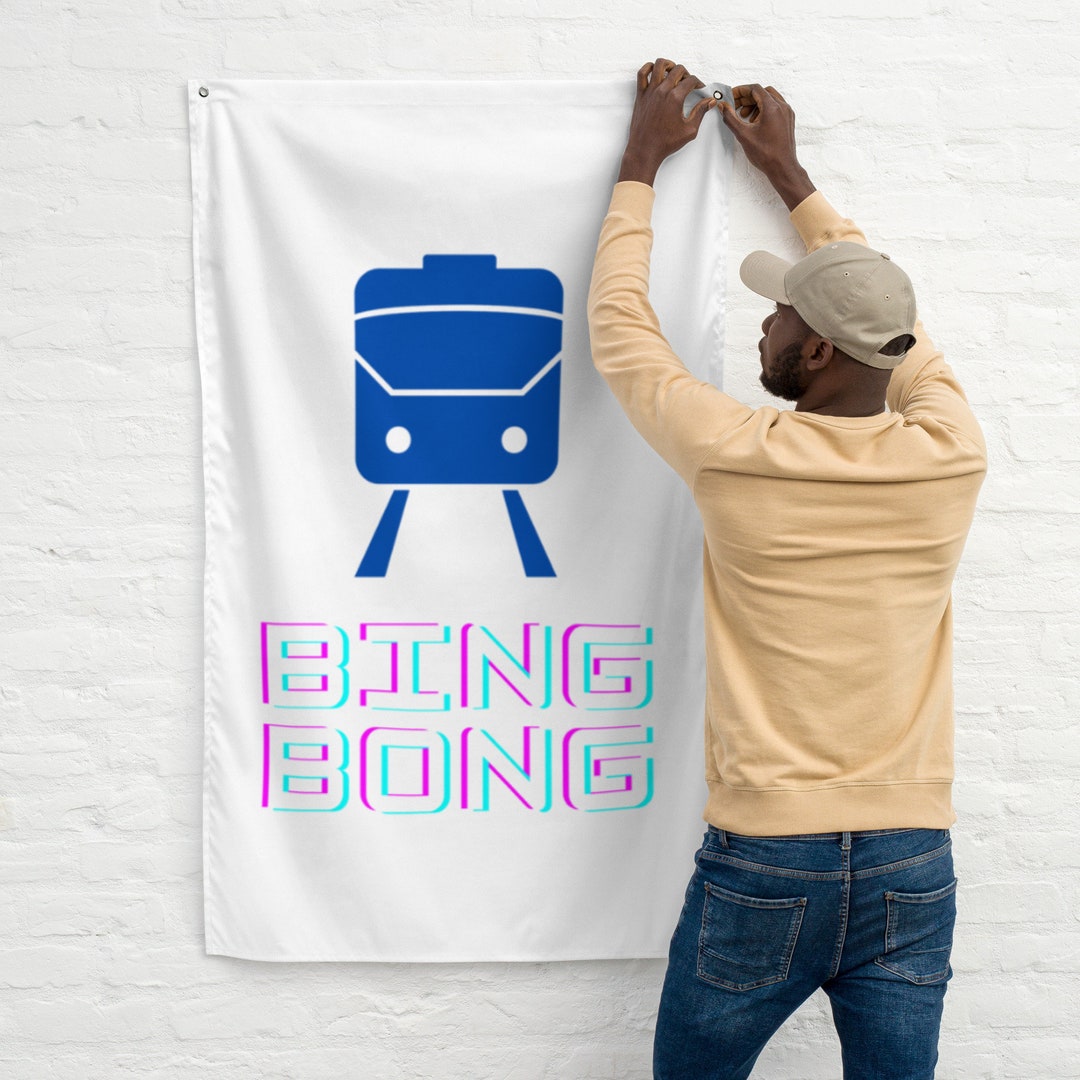 BING BONG Flag - Etsy