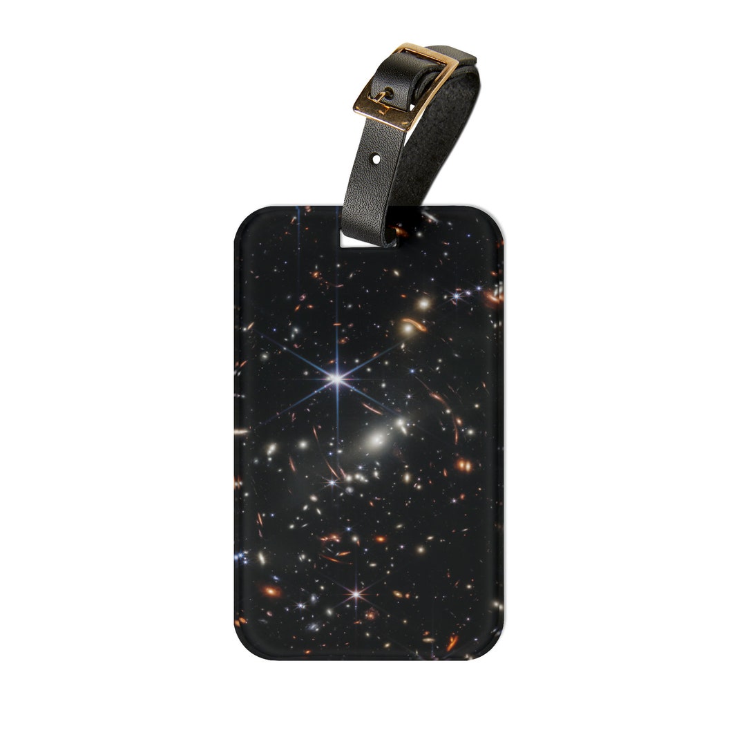 Deep Space Cosmic Luggage Tag - Etsy