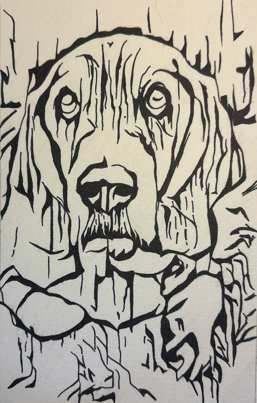 Pet Portraits Sharpie Art - Etsy