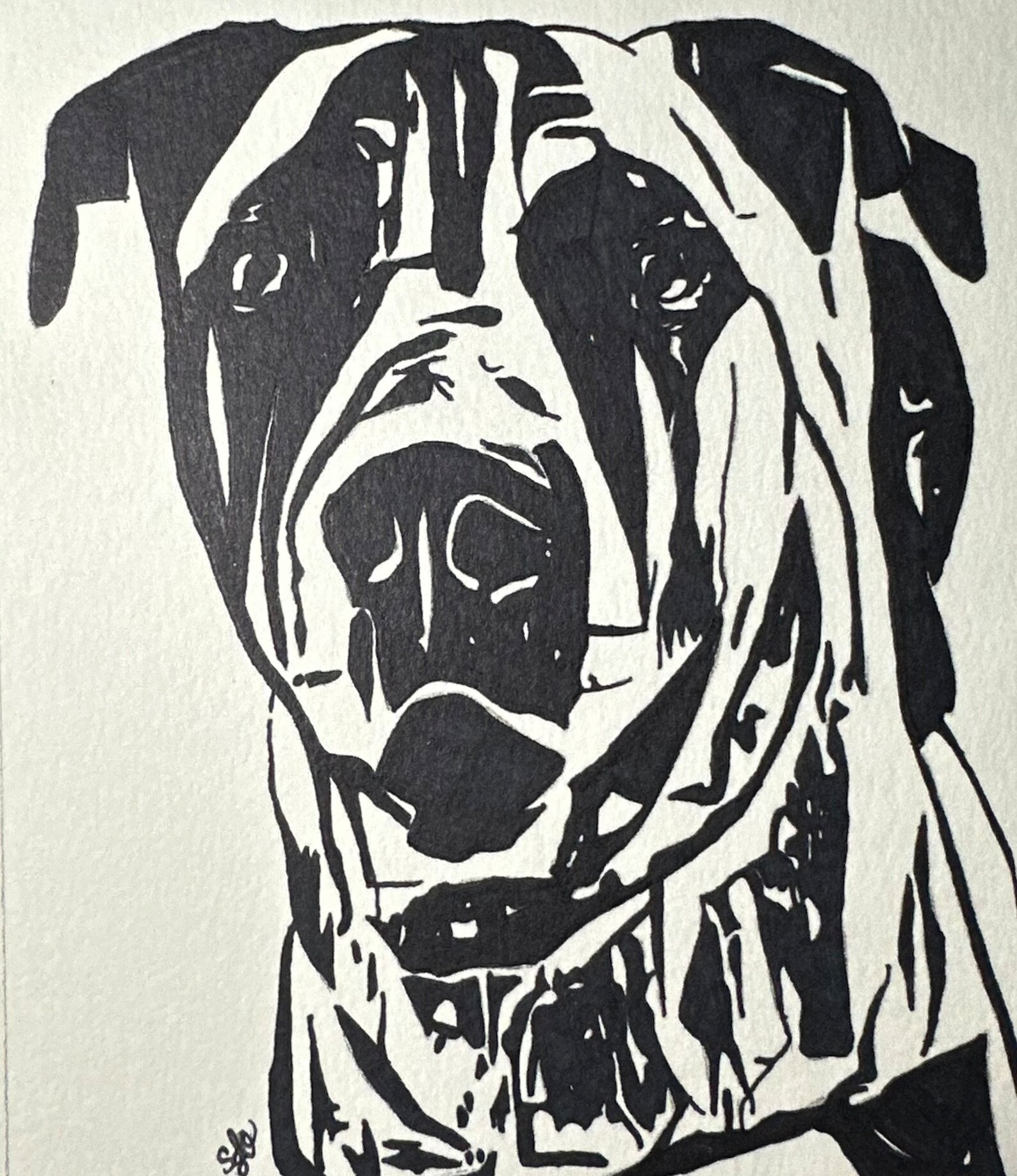 Pet Portraits Sharpie Art - Etsy