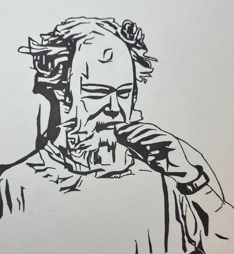 Comedian Custom Sharpie Portraits - Etsy
