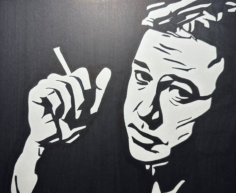 Comedian Custom Sharpie Portraits - Etsy