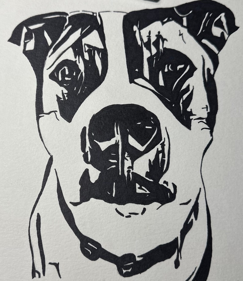 Pet Portraits Sharpie Art - Etsy