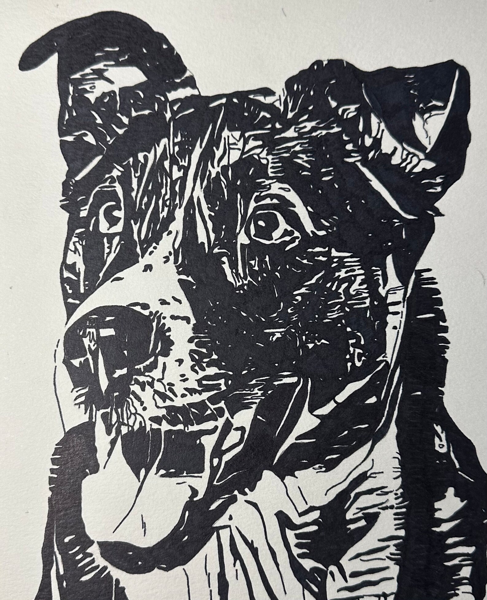 Pet Portraits Sharpie Art - Etsy