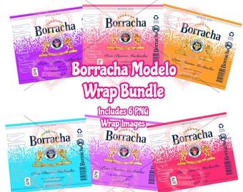 Modelo Borracho PNG Wrap - Etsy