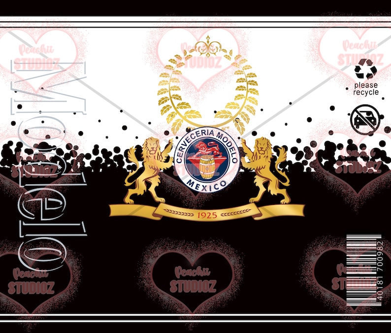 Modelo Blank Wrap Logo DIY - Etsy