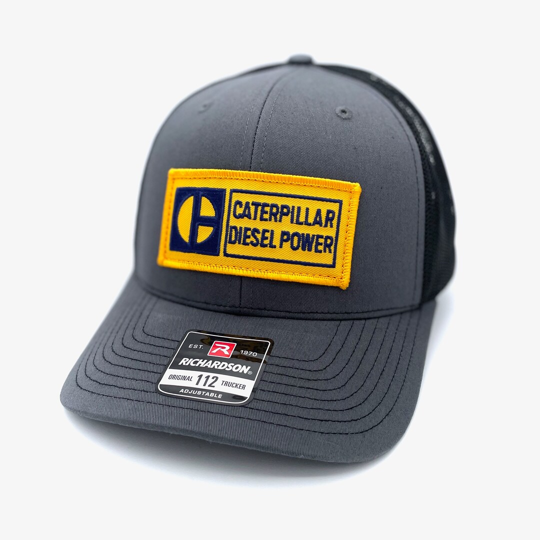 Vintage Caterpillar CAT Diesel Power Block C Retro Patch - Etsy