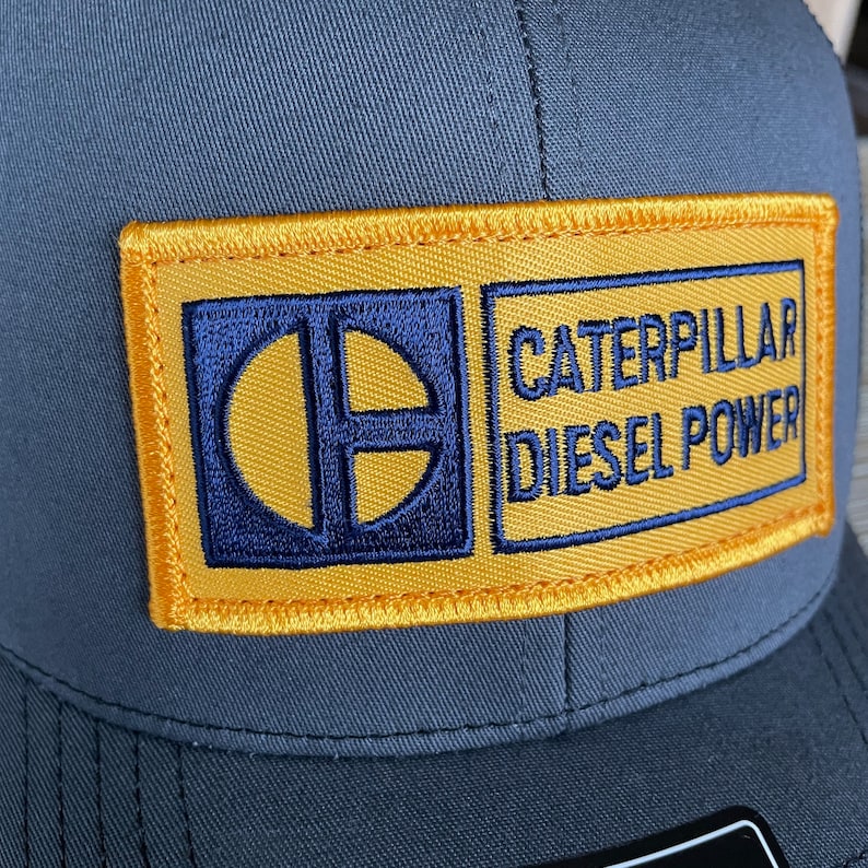 Vintage Caterpillar CAT Diesel Power Block C Retro Patch - Etsy