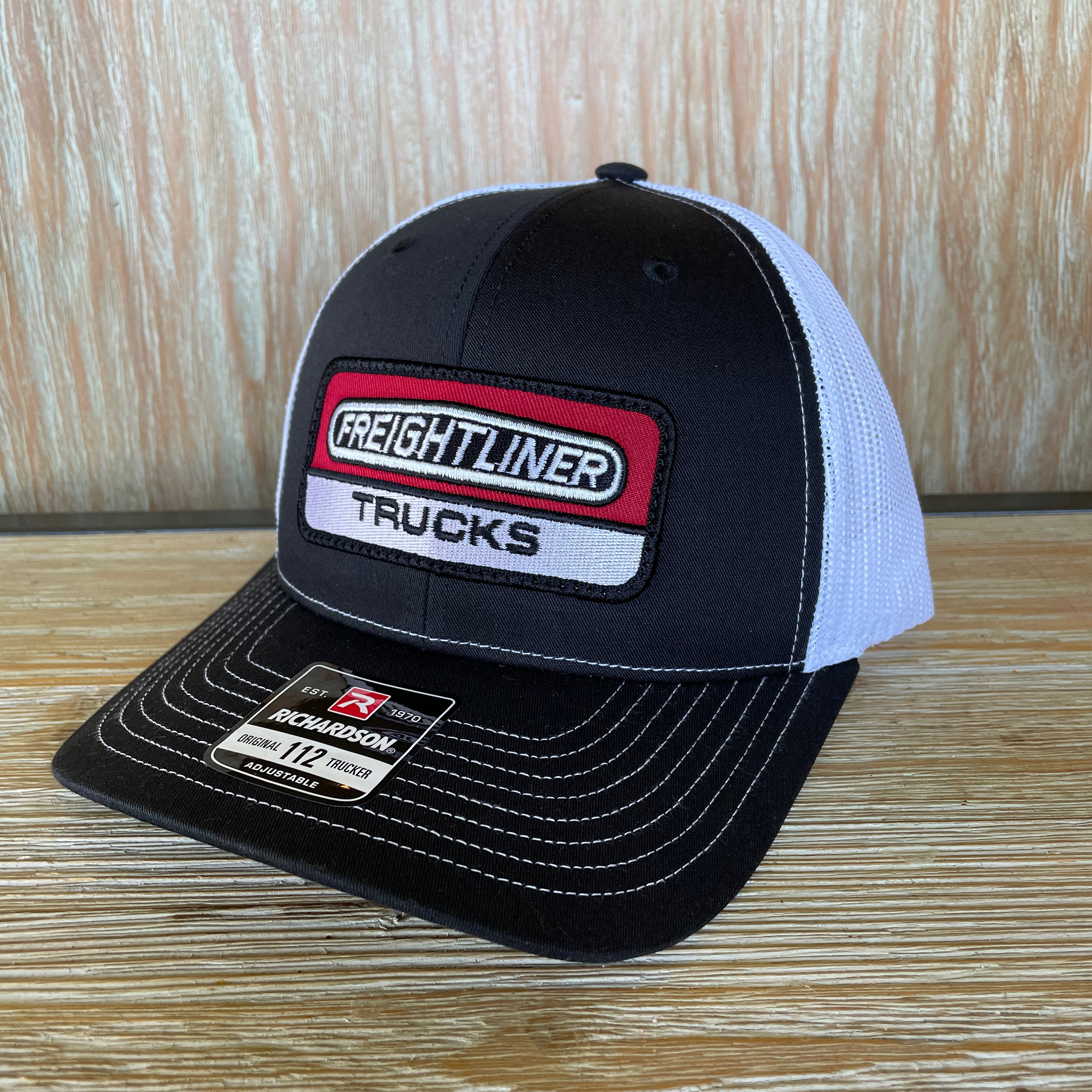 Vintage Freightliner Trucking Retro Patch + Richardson 112 Black ...